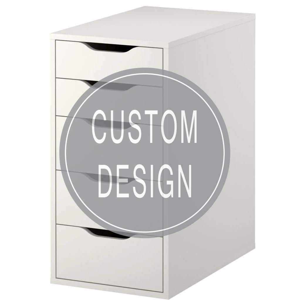Customized Decals for IKEA Alex Drawer Unit furniture is NOT | Etsy
