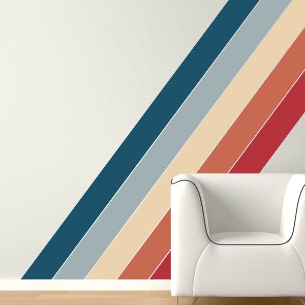 Stripe Decal - Etsy