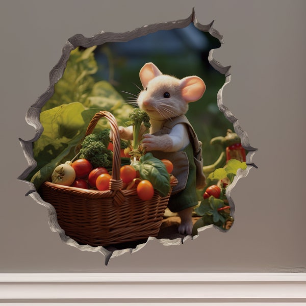 Mouse House Decal - Etsy