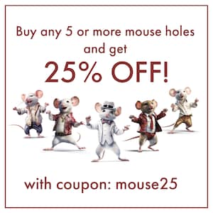 Astronomer Mouse Hole Decal - Etsy