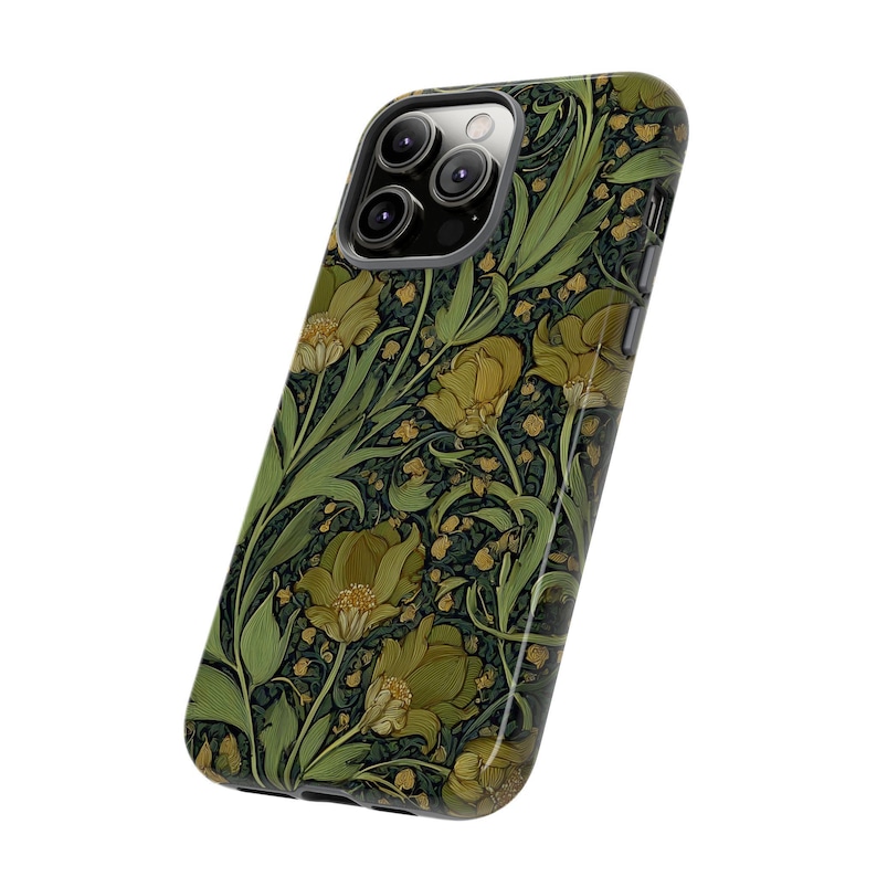 William Morris Floral Phone Case - Vintage Botanical iPhone Protective ...