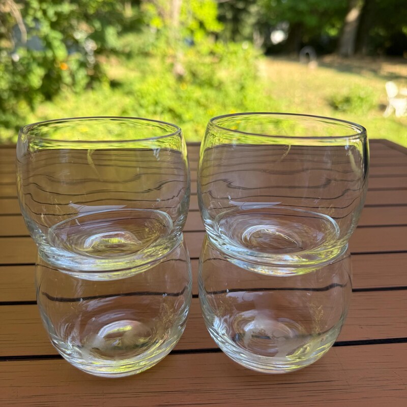 Roly Poly 4 Oz Glasses - Etsy