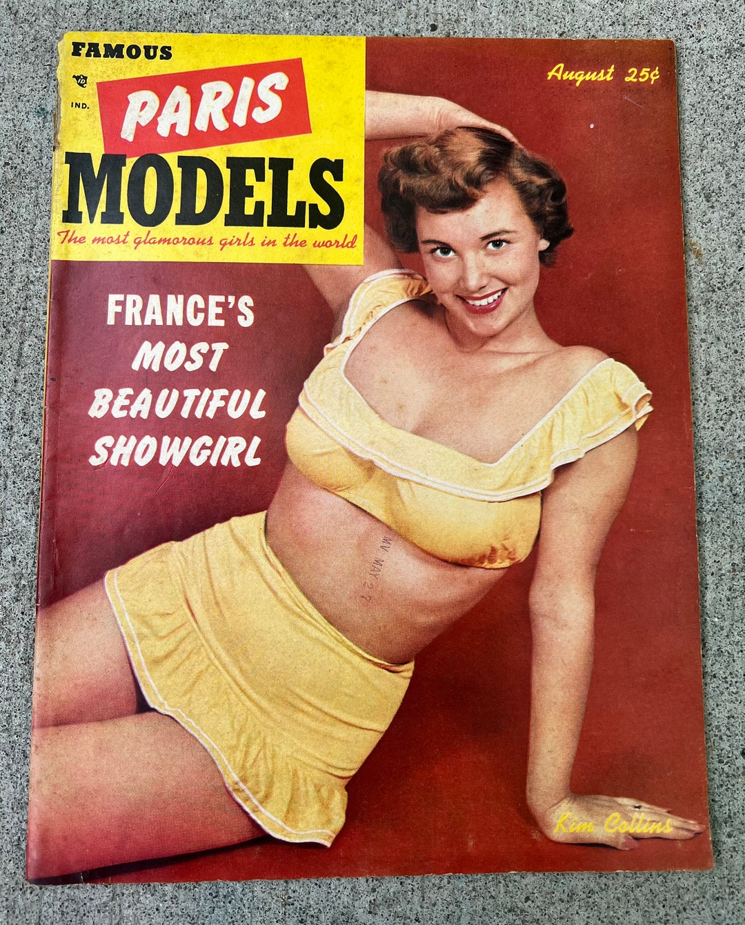 Vintage Paris Models Pin up Magazine Circa 1950s - Etsy