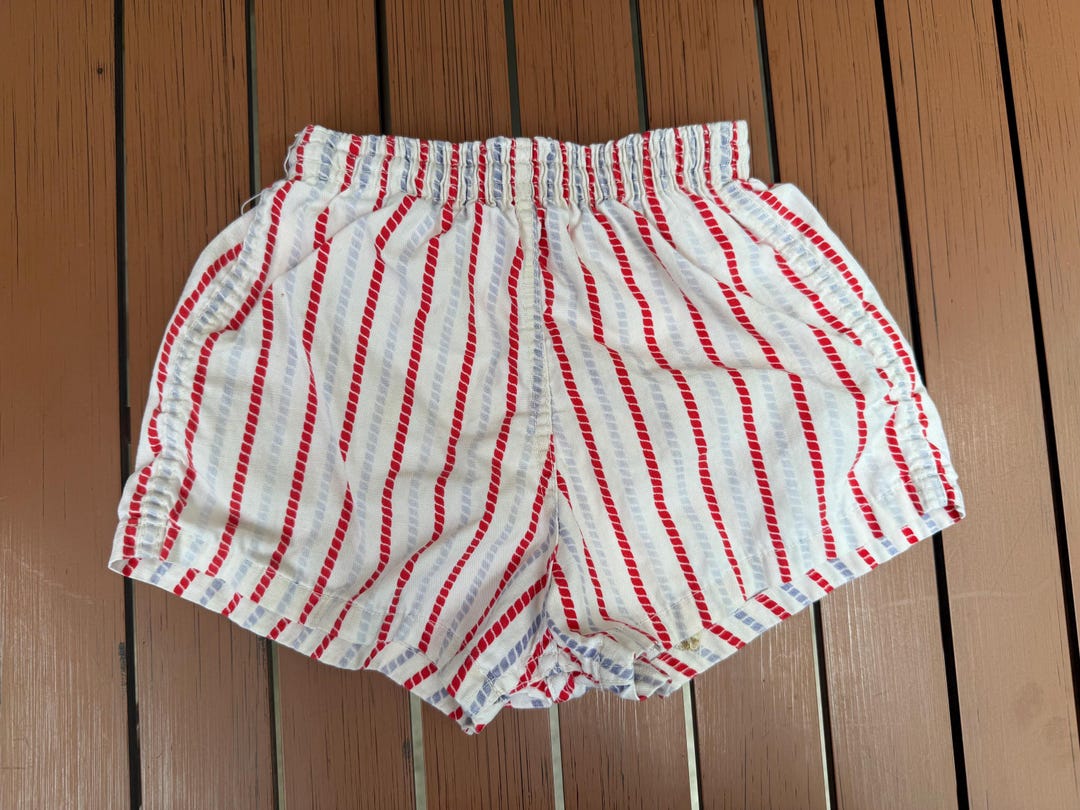 Vintage 50s Toddler Boys Striped Swim Trunks by Royal Oak Boys Size 4 ...