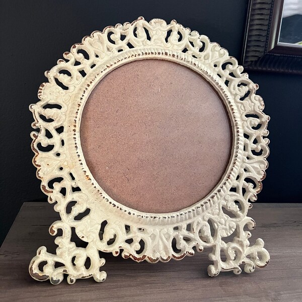 Cast Iron Picture Frame - Etsy