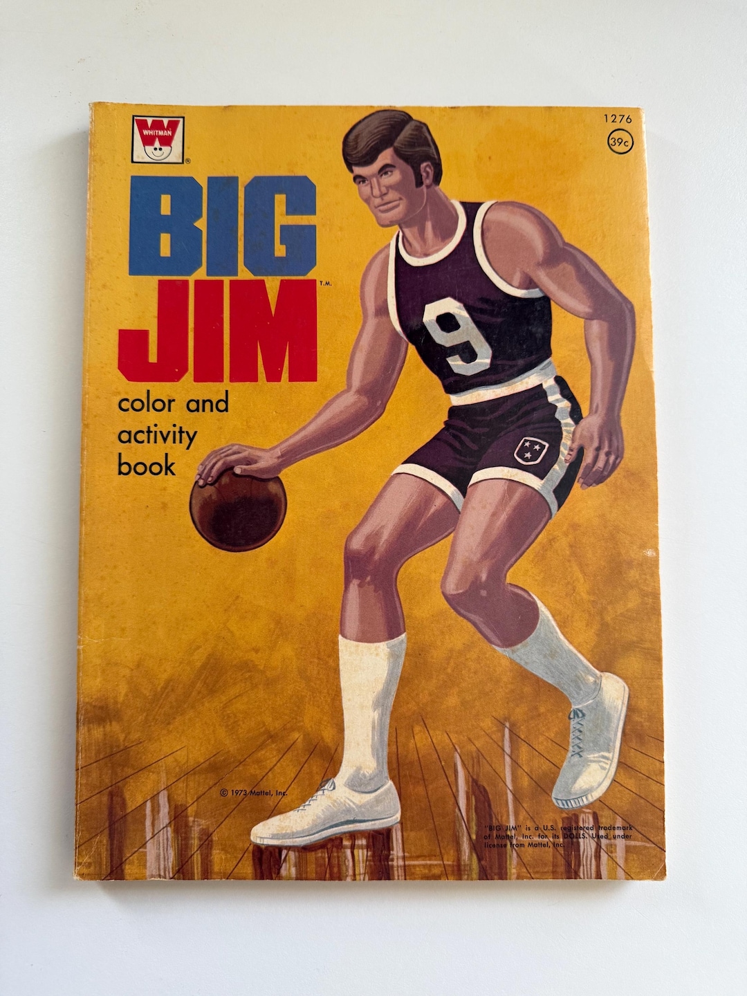 Vintage 1973 Big Jim Color and Activity Book - Etsy