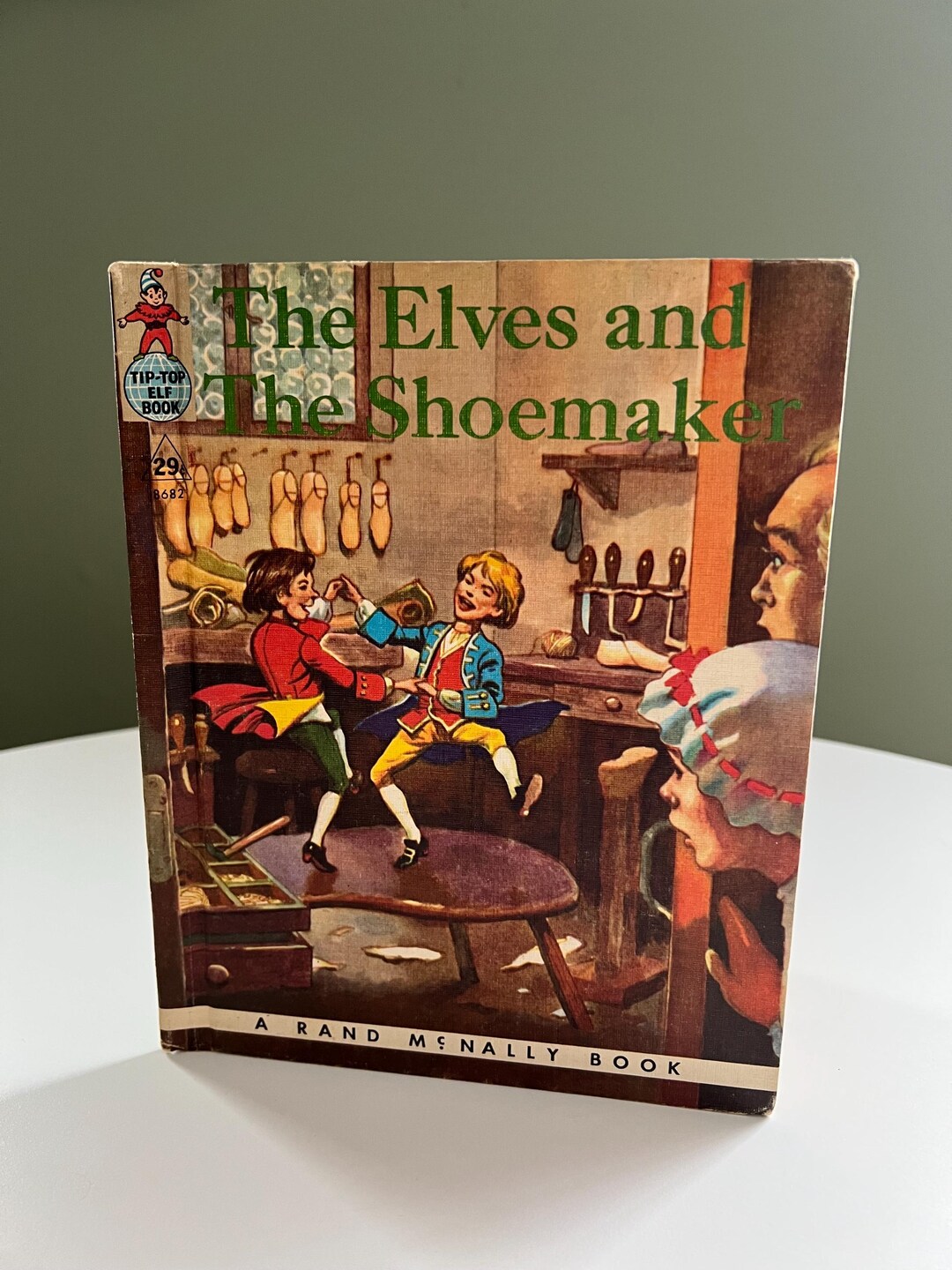 Vintage the Elves and the Shoemaker A Tip Top Rand Mcnally Elf Book ...