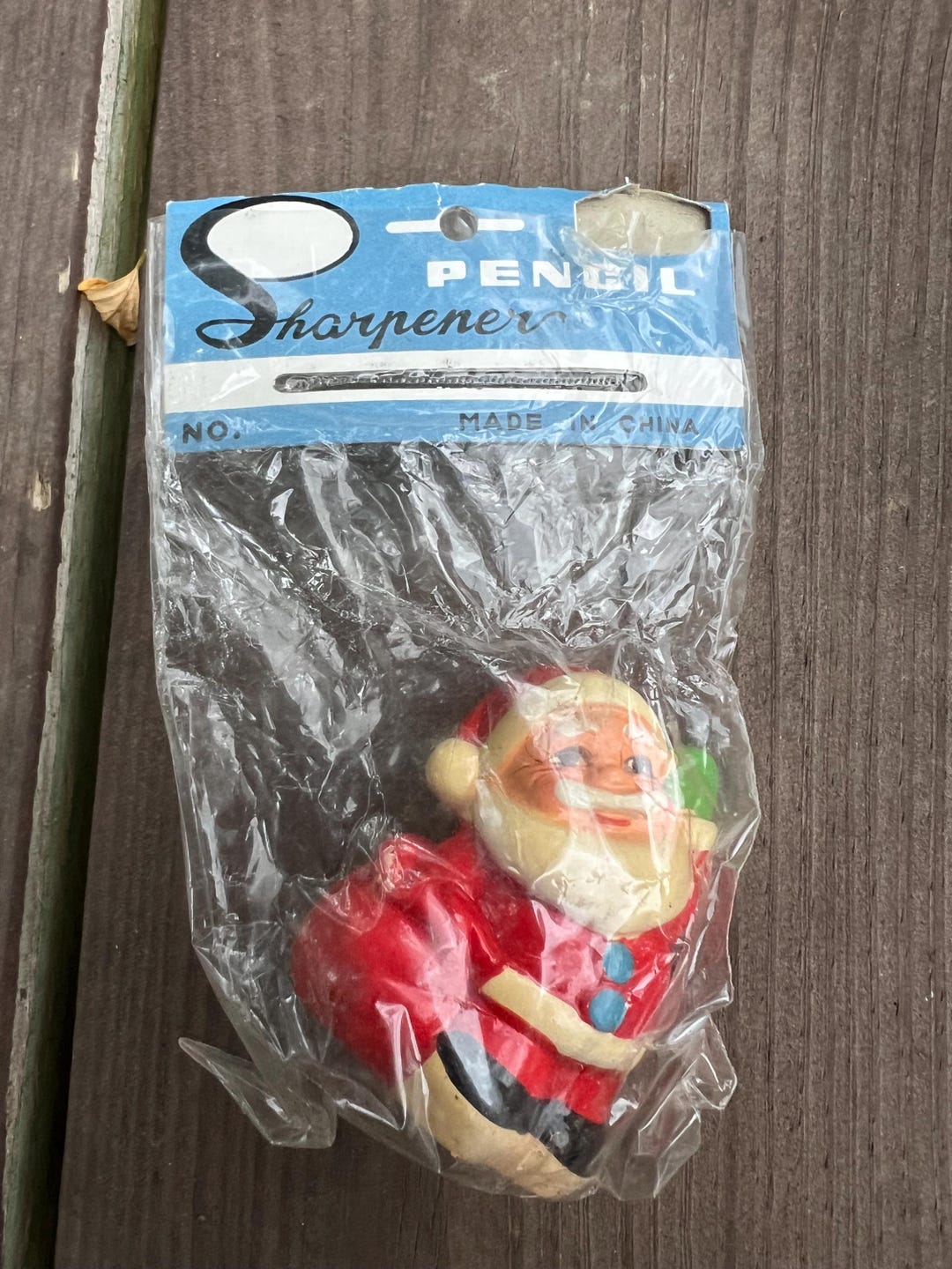 Vintage Santa Ceramic Pencil Sharpener / Deadstock Christmas Pencil ...