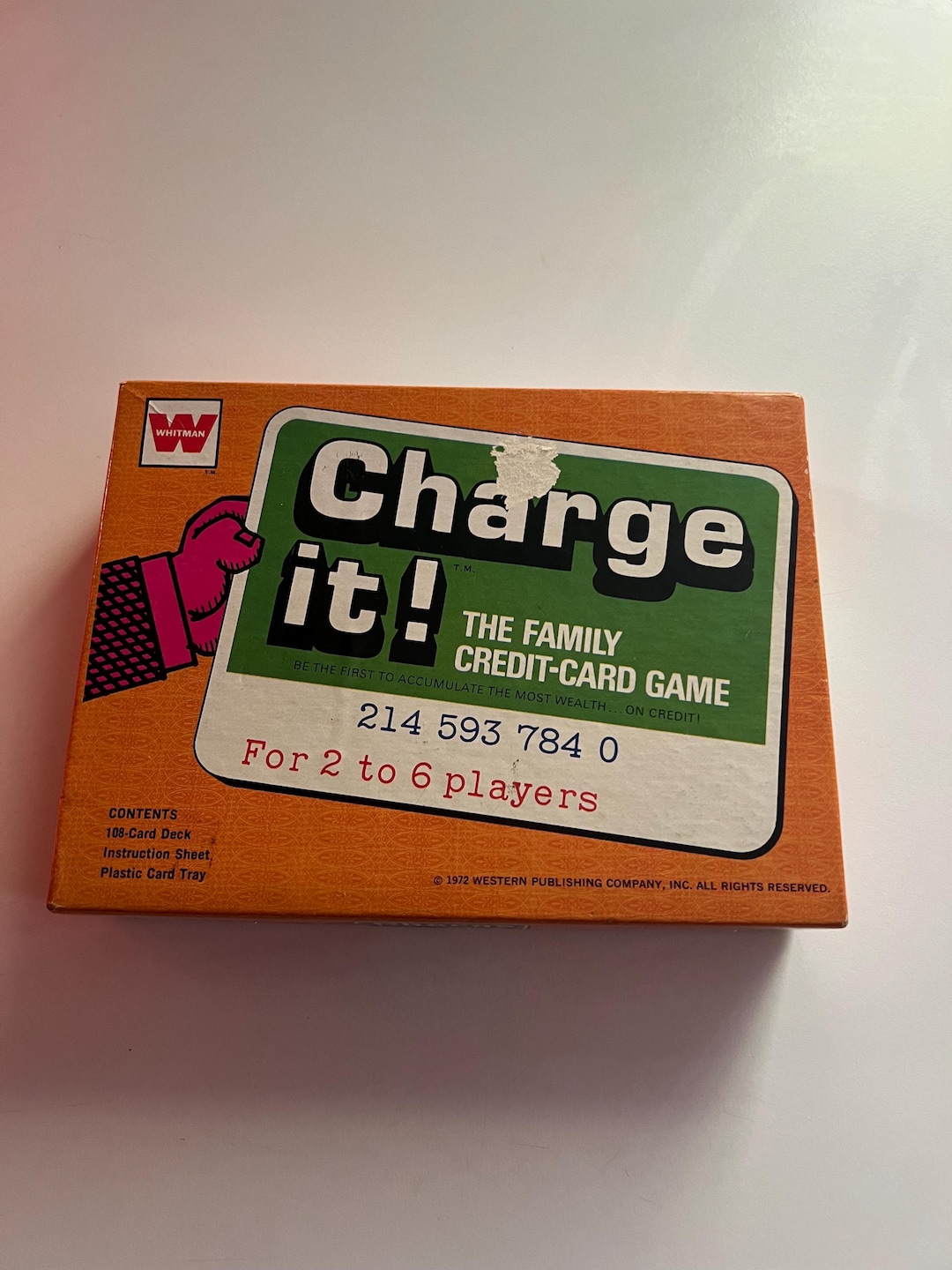 Vintage 1972 Charge It Complete Credit Card Game by Whitman - Etsy