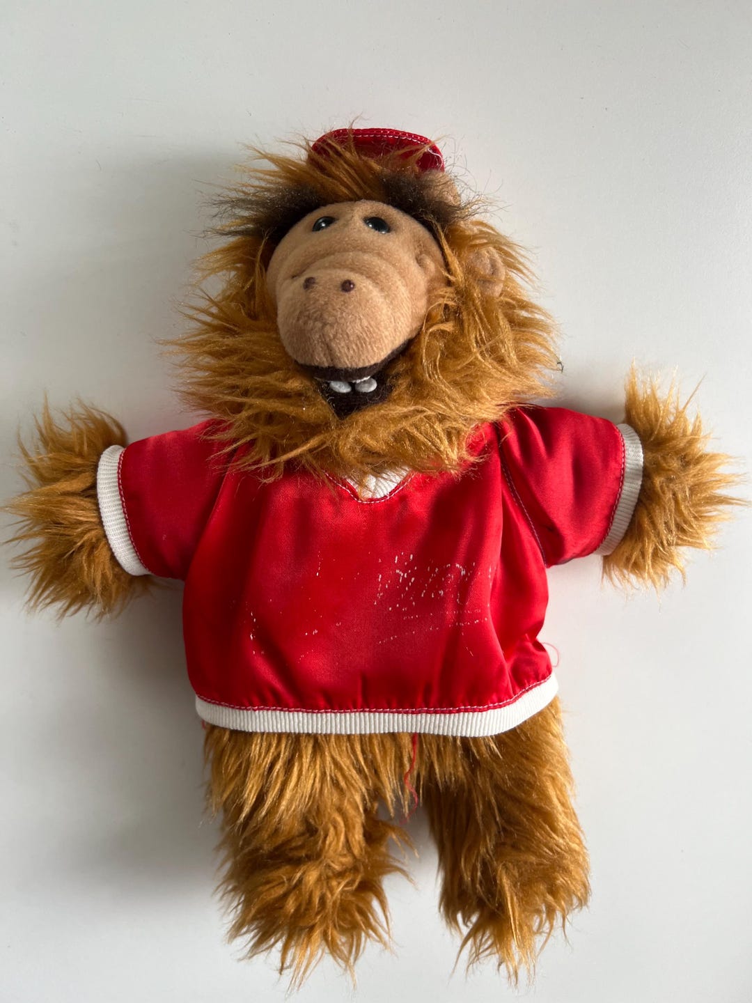 Vintage Alf Hand Puppet Plush Orbiters Jersey 1988 Burger King Alien ...