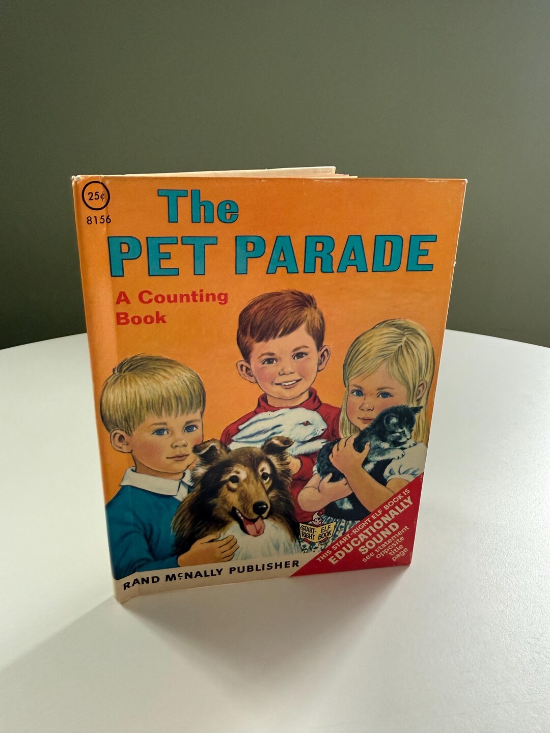 Vintage 1960s the Pet Parade- A Counting Book - Rand Mcnally Elf Book ...