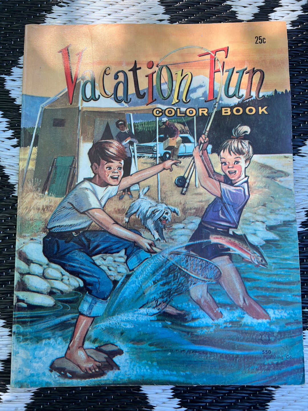 Vintage Vacation Fun Color Book by Stephens Publishing 1965 - Etsy