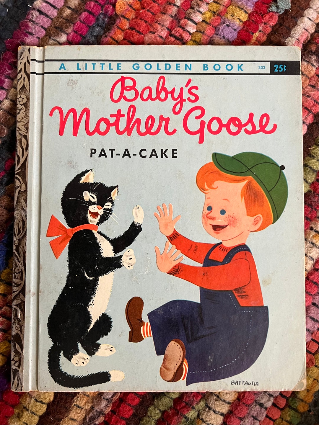 Baby's Mother Goose Little Golden Book / Pat-a-cake 3rd Print - Etsy