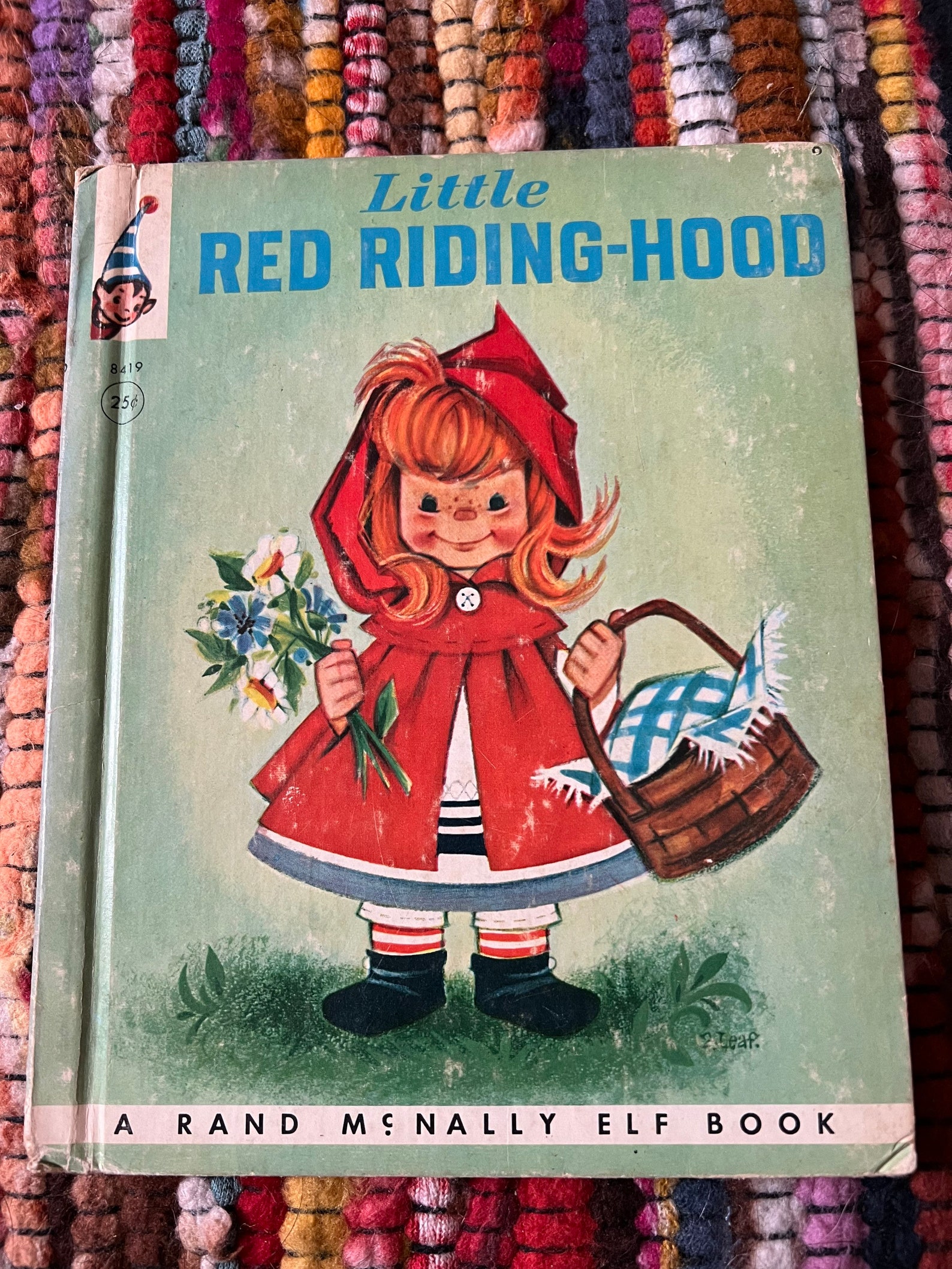 Vintage Little Red Riding-hood Rand Mcnally Elf Book 1958 Children‘s ...