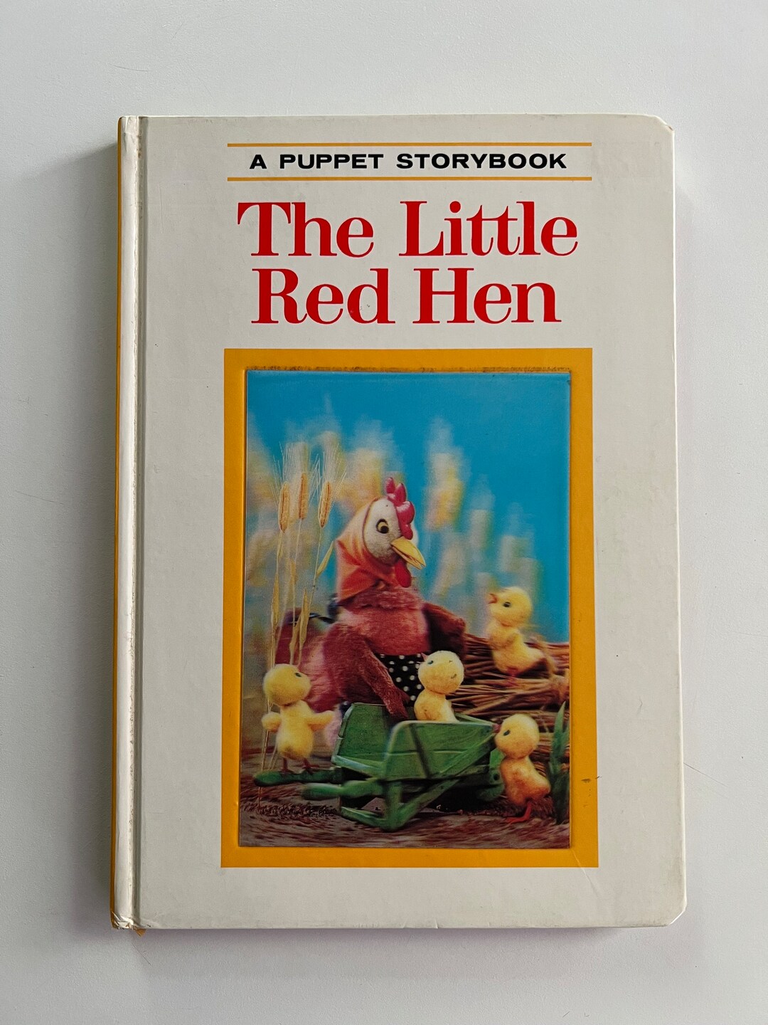 Vintage the Little Red Hen: A Puppet Storybook 1968 - Etsy