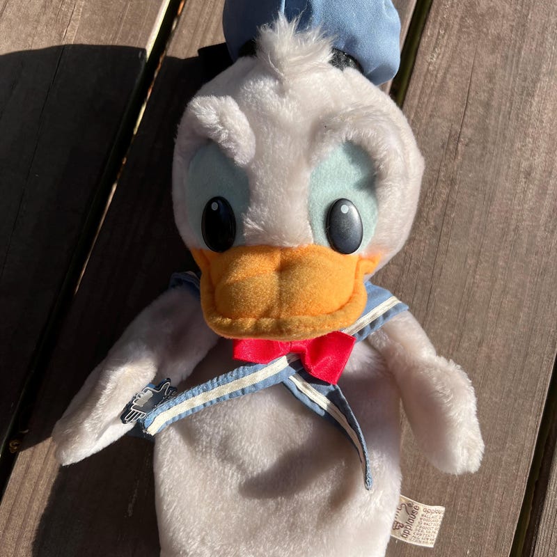 Donald Duck Puppets - Etsy