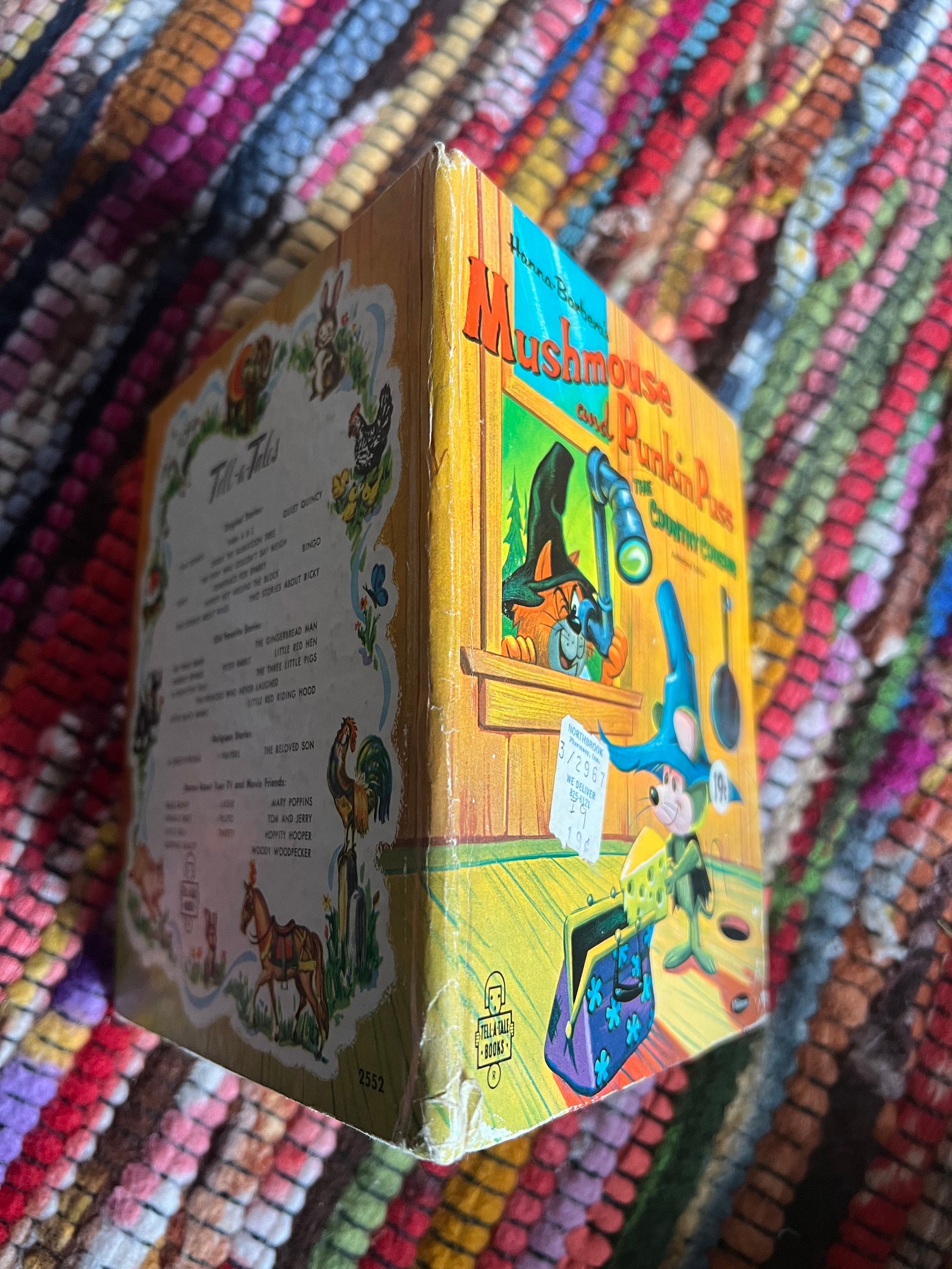 Vintage Whitman Mushmouse and Punpkin Puss- the Country Cousins Tell a ...
