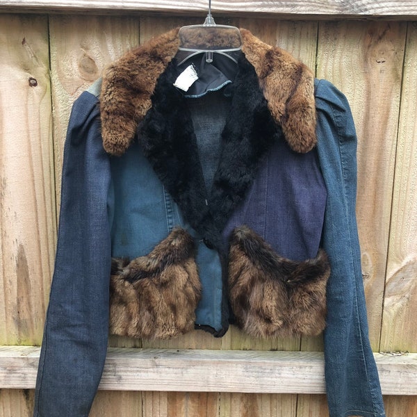 Vintage Fur Jacket - Etsy