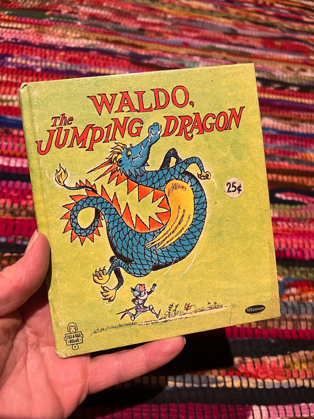 Waldo the Jumping Dragon 1964 Very Hard to Find Whitman Book Very Good ...