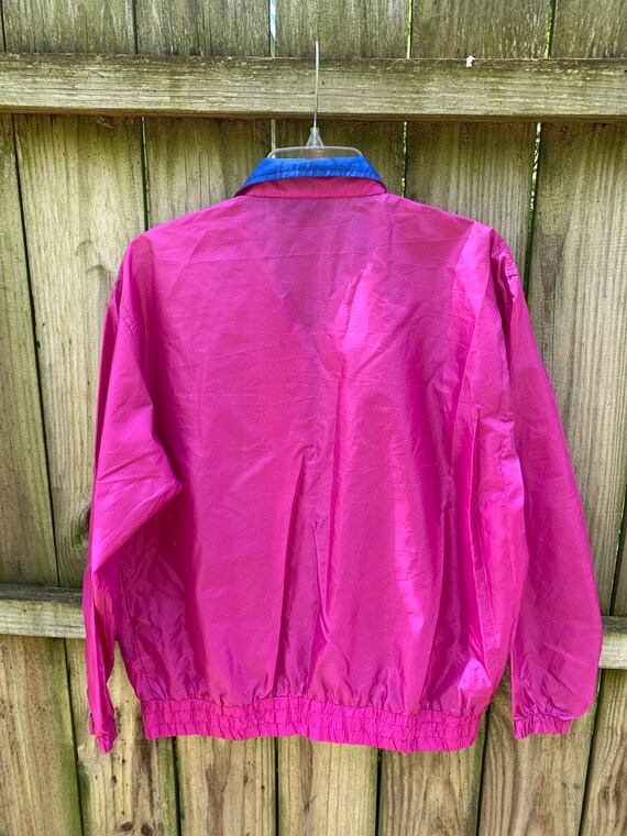 Vintage Fushia Track Jacket By Goola Gong Size Medium… - Gem