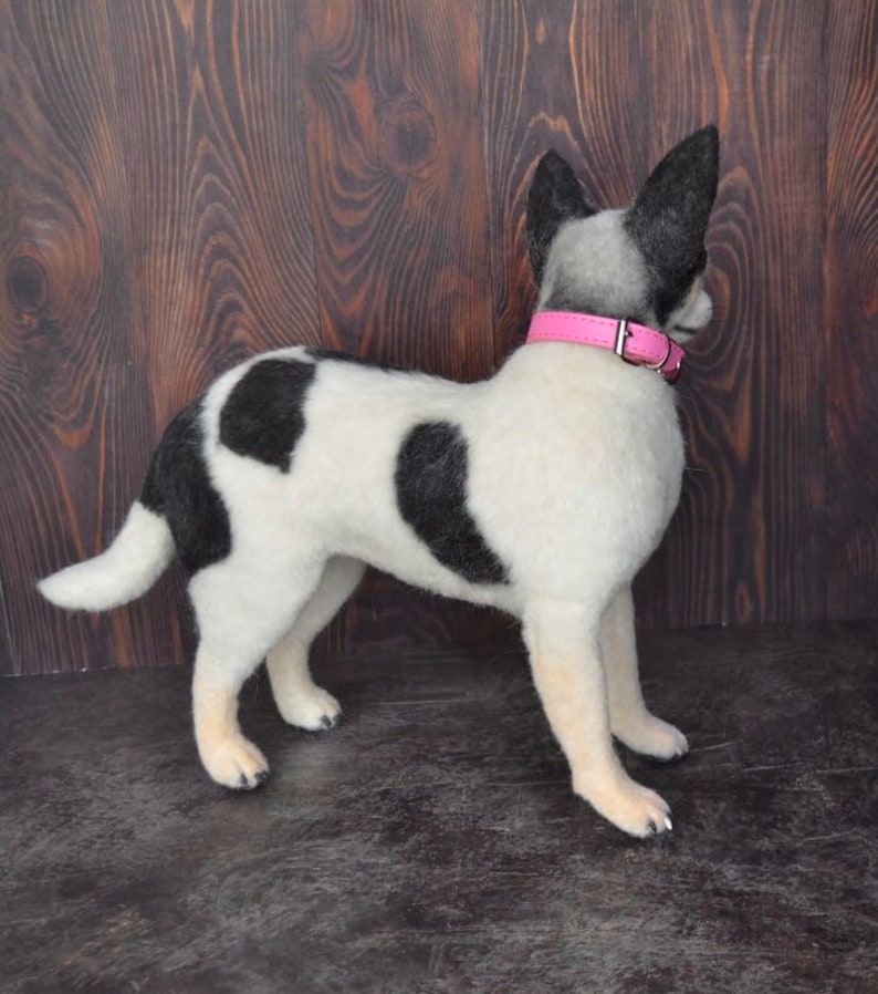 Custom Chihuahua Artist Needle Felted Dog Sculpture Memory Pet - Etsy