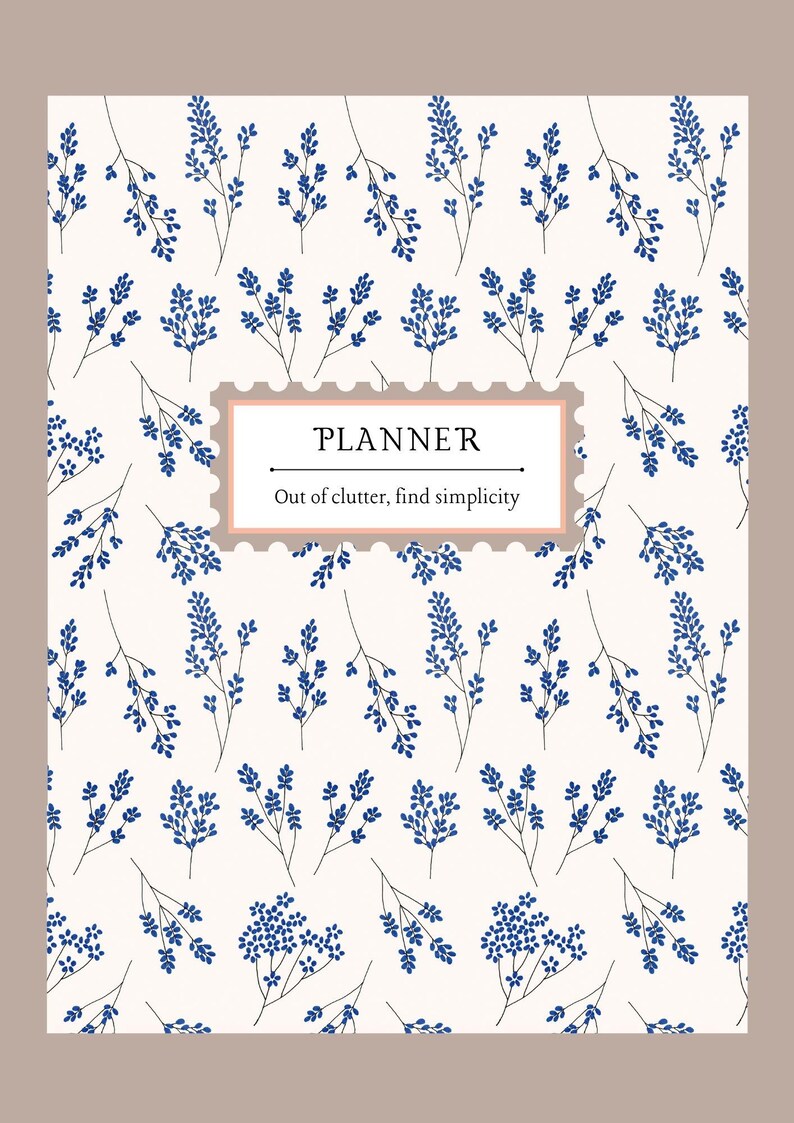 Aesthetic Pastel 2026 Monthly Planner | Floral Journal (digital ...