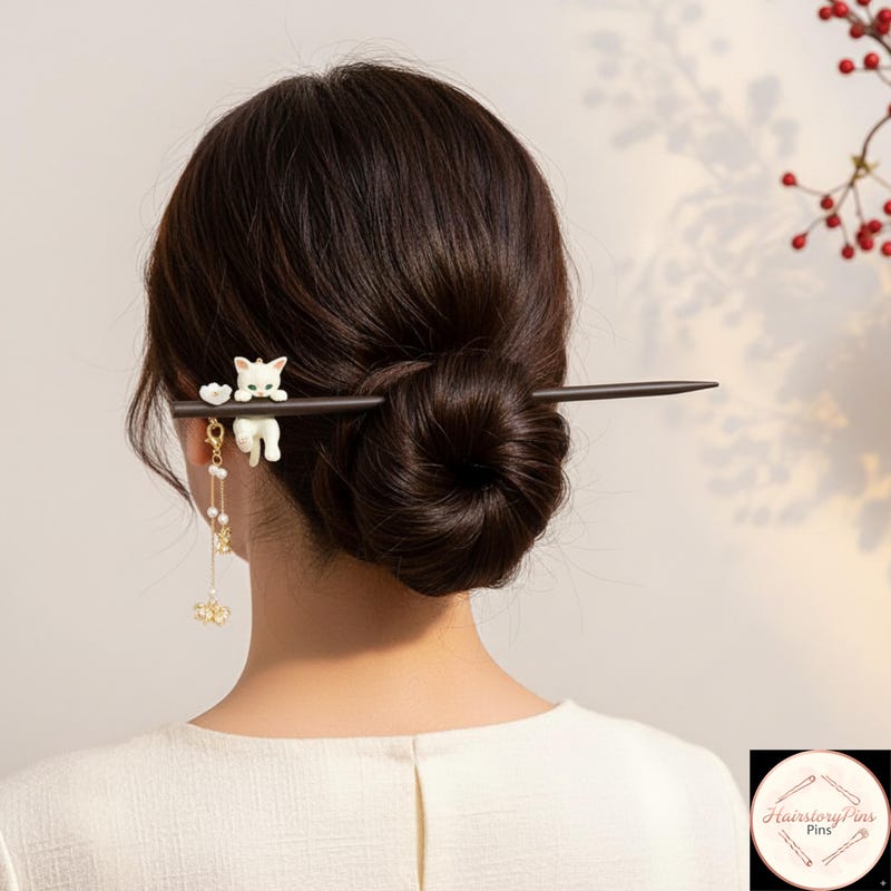 Traditional Japanese Hair Pins - Etsy