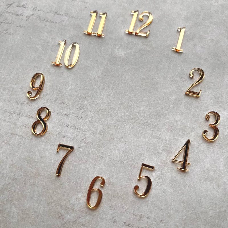 Acrylic Clock - Etsy