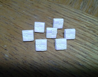 Square buttons | Etsy