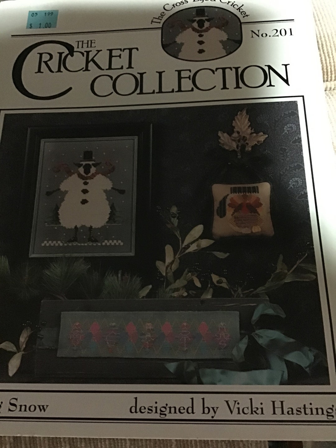 Cricket Collection Cross Stitch Pattern No. 201 - Etsy