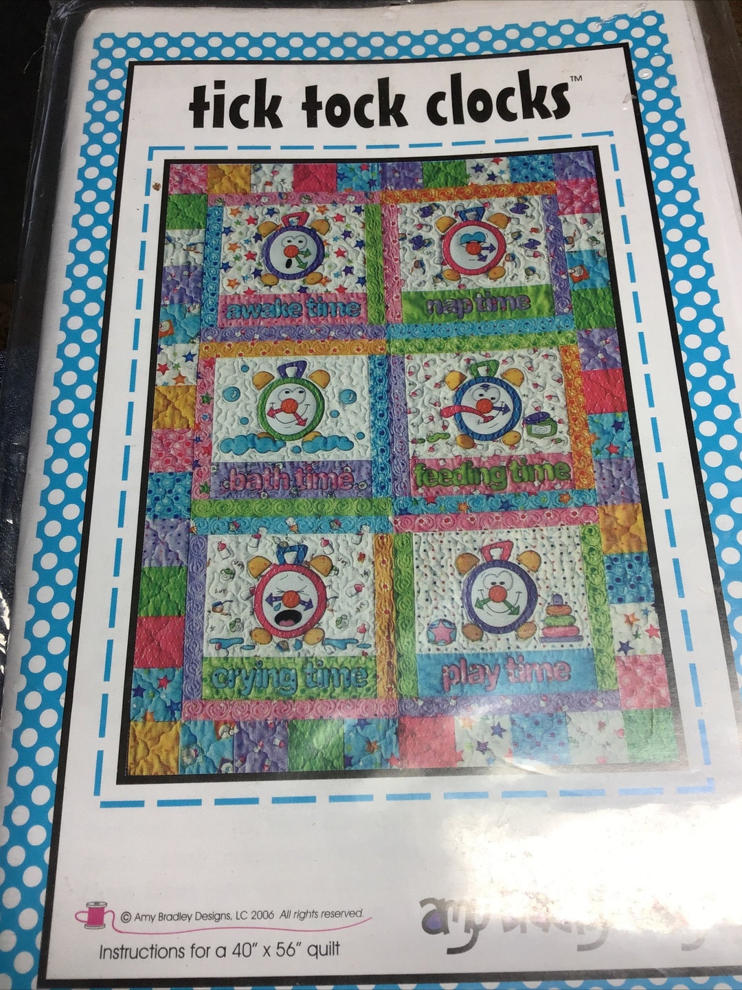 Clock Quilt Pattern - Etsy