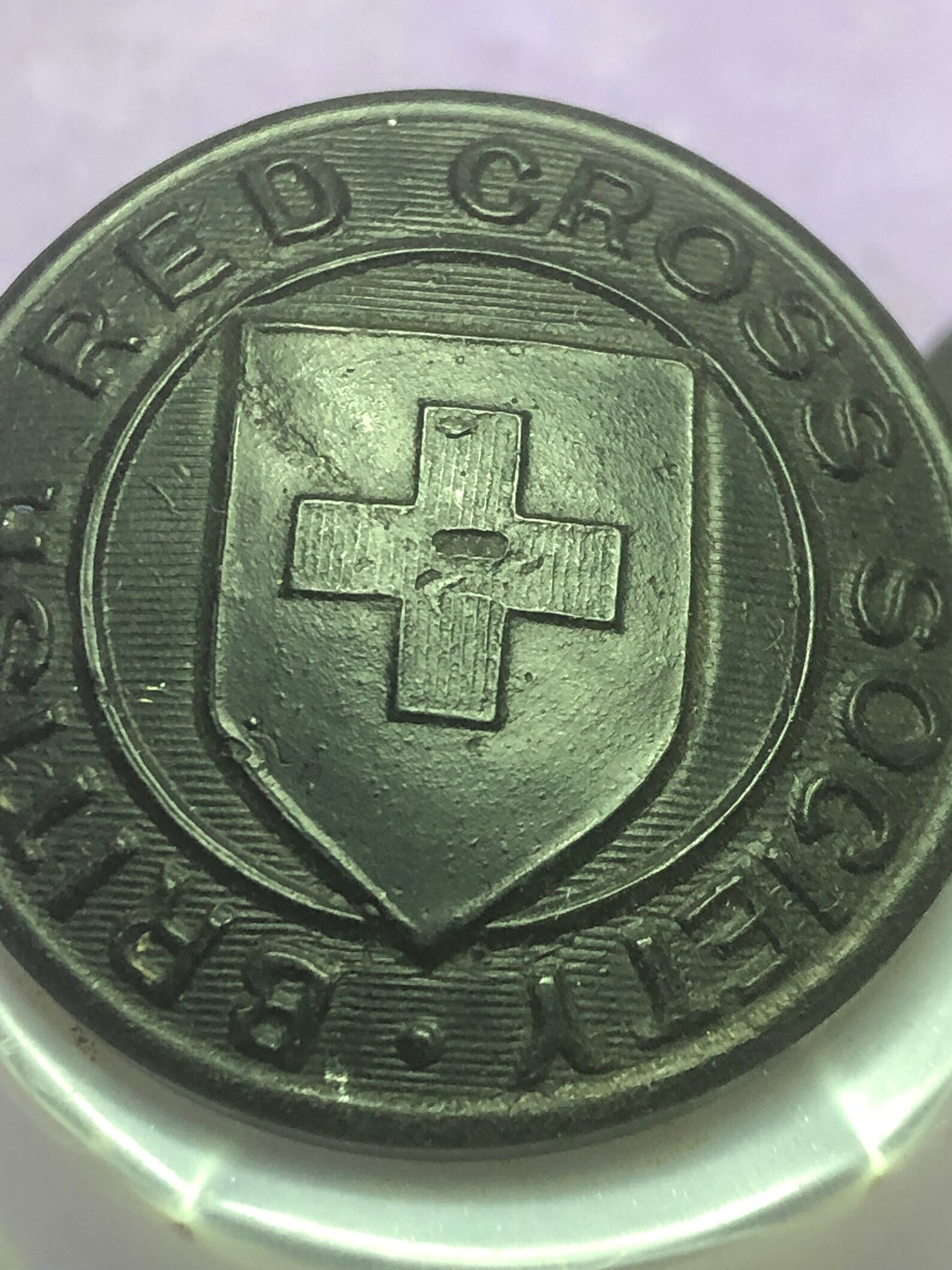British Red Cross Button - Etsy