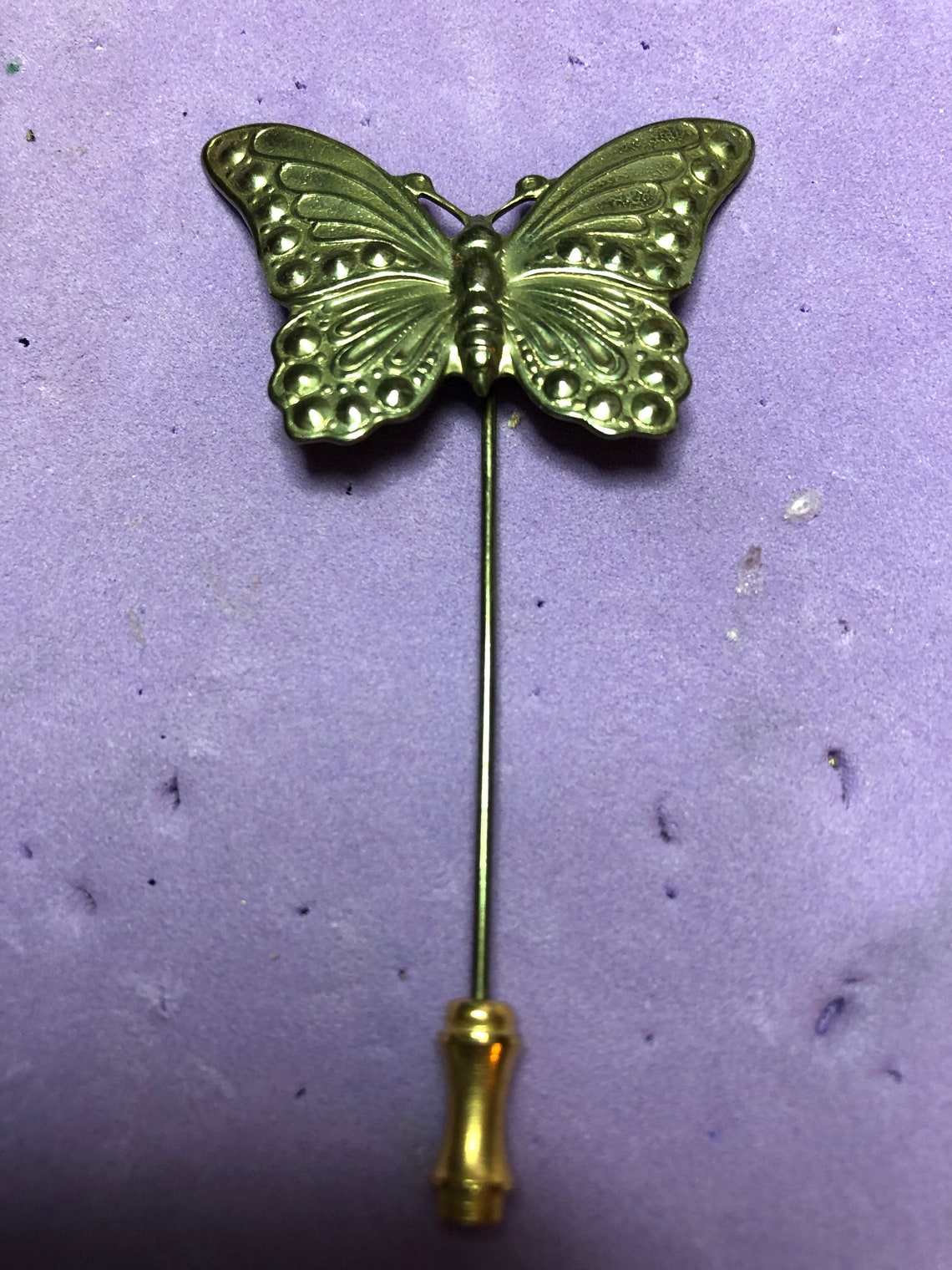 Butterfly Stick Pin - Etsy