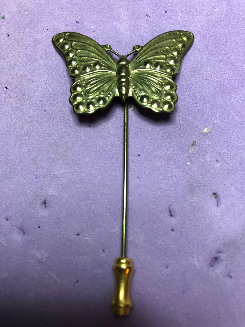 Butterfly Stick Pin - Etsy