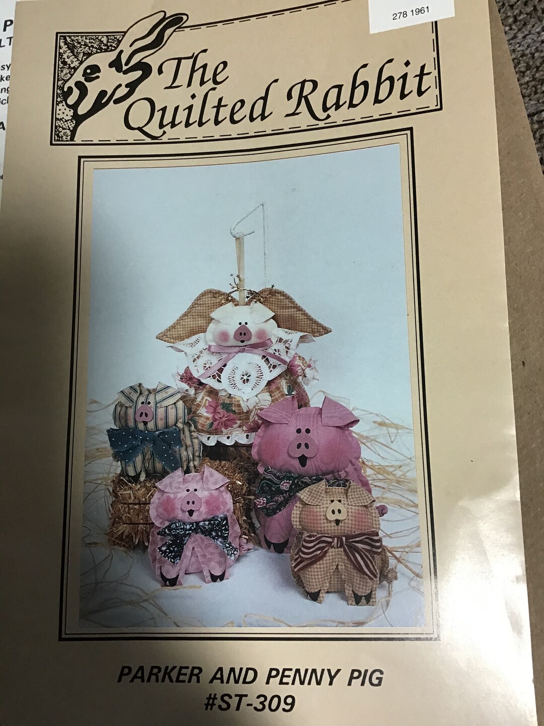 Pig Quilt Pattern - Etsy