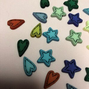 Mini Plastic Stars - Etsy