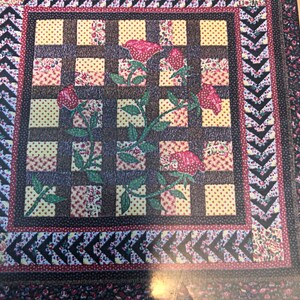 Rose Trellis Quilt Pattern - Etsy