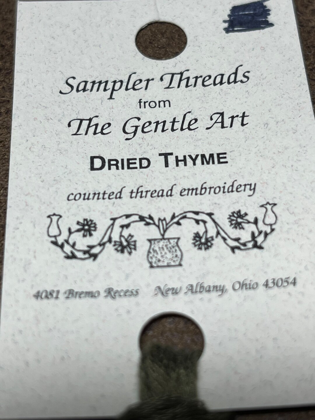 Gentle Art Sampler Thread - Etsy