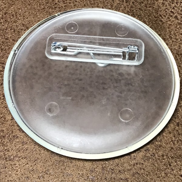 Plastic Button Covers With Pin - Etsy