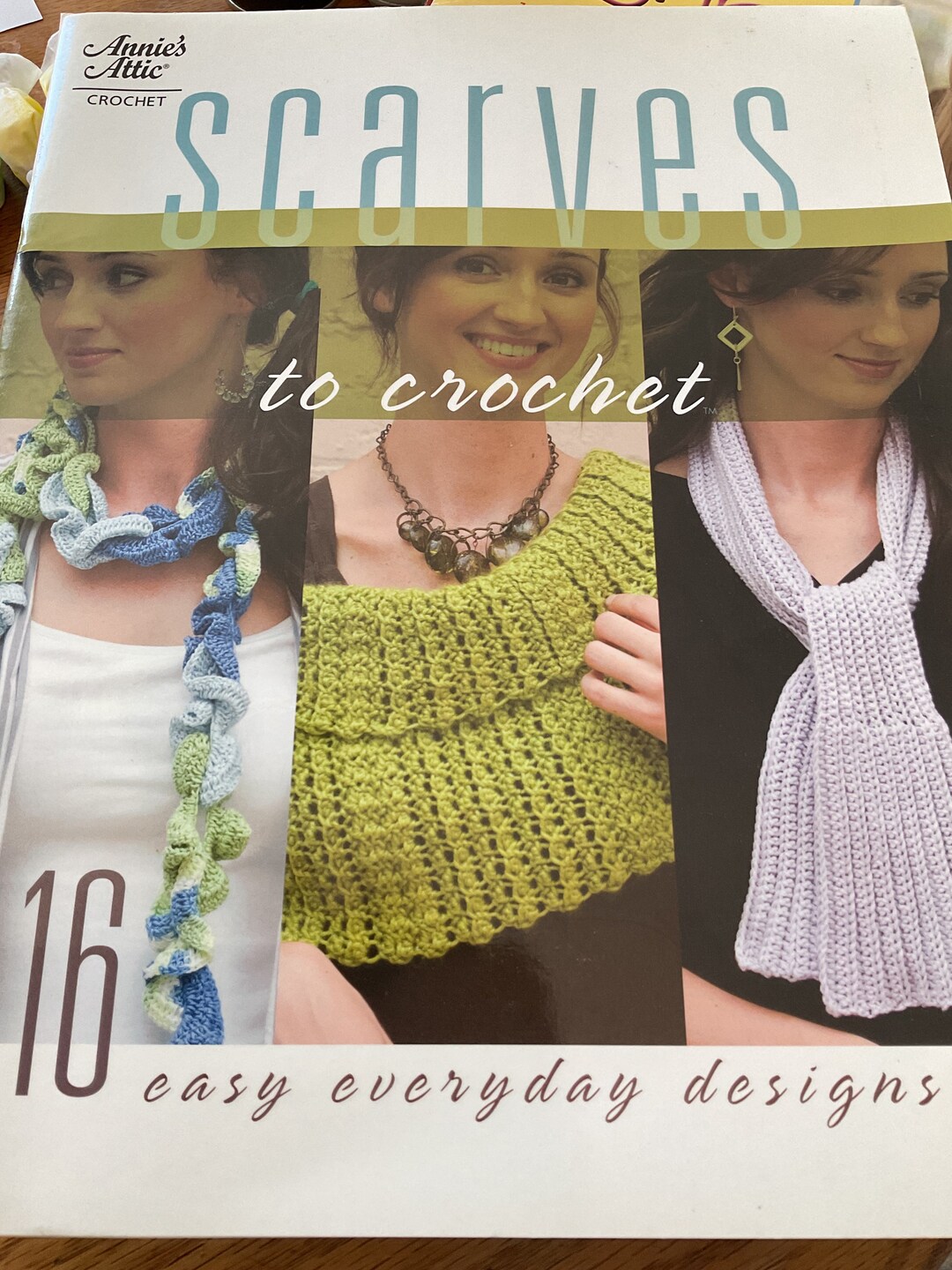 Scarves to Crochet Pattern Book - Etsy