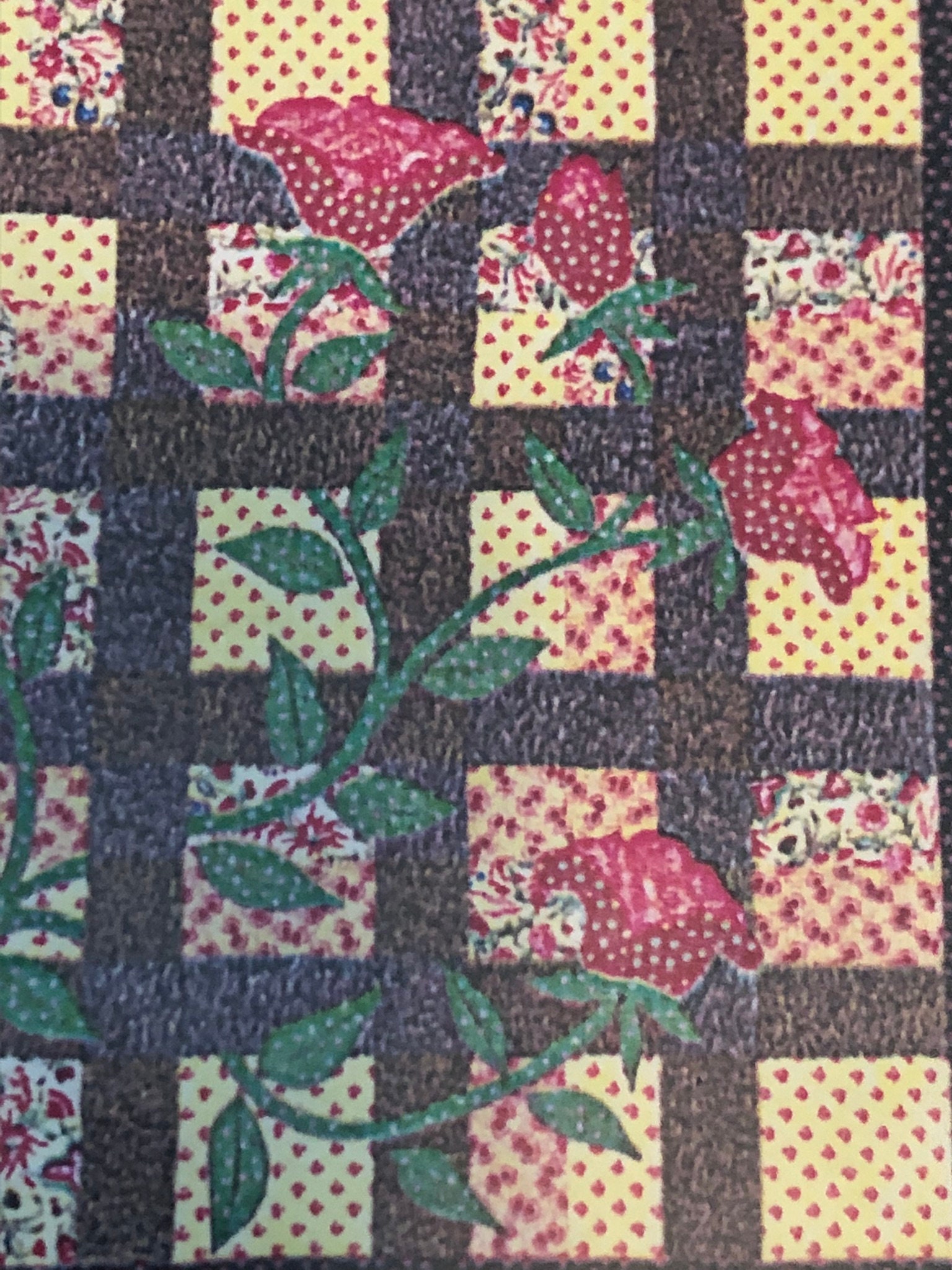 Rose Trellis Quilt Pattern - Etsy