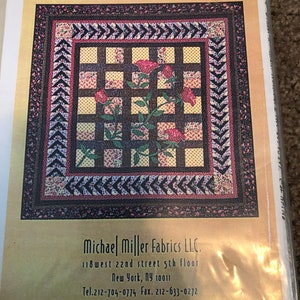 Rose Trellis Quilt Pattern - Etsy