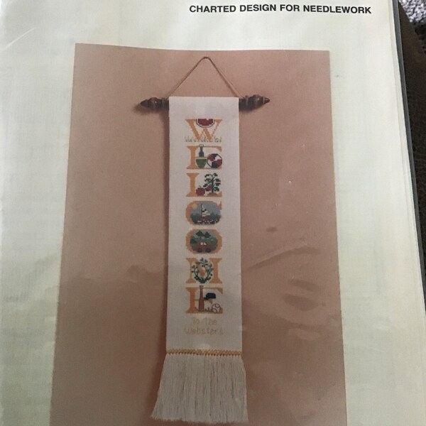 Welcome Cross Stitch - Etsy