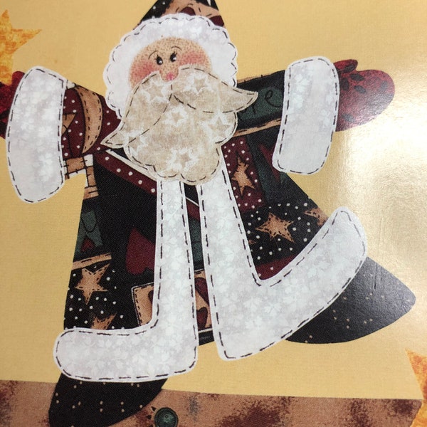 Santa Iron On - Etsy
