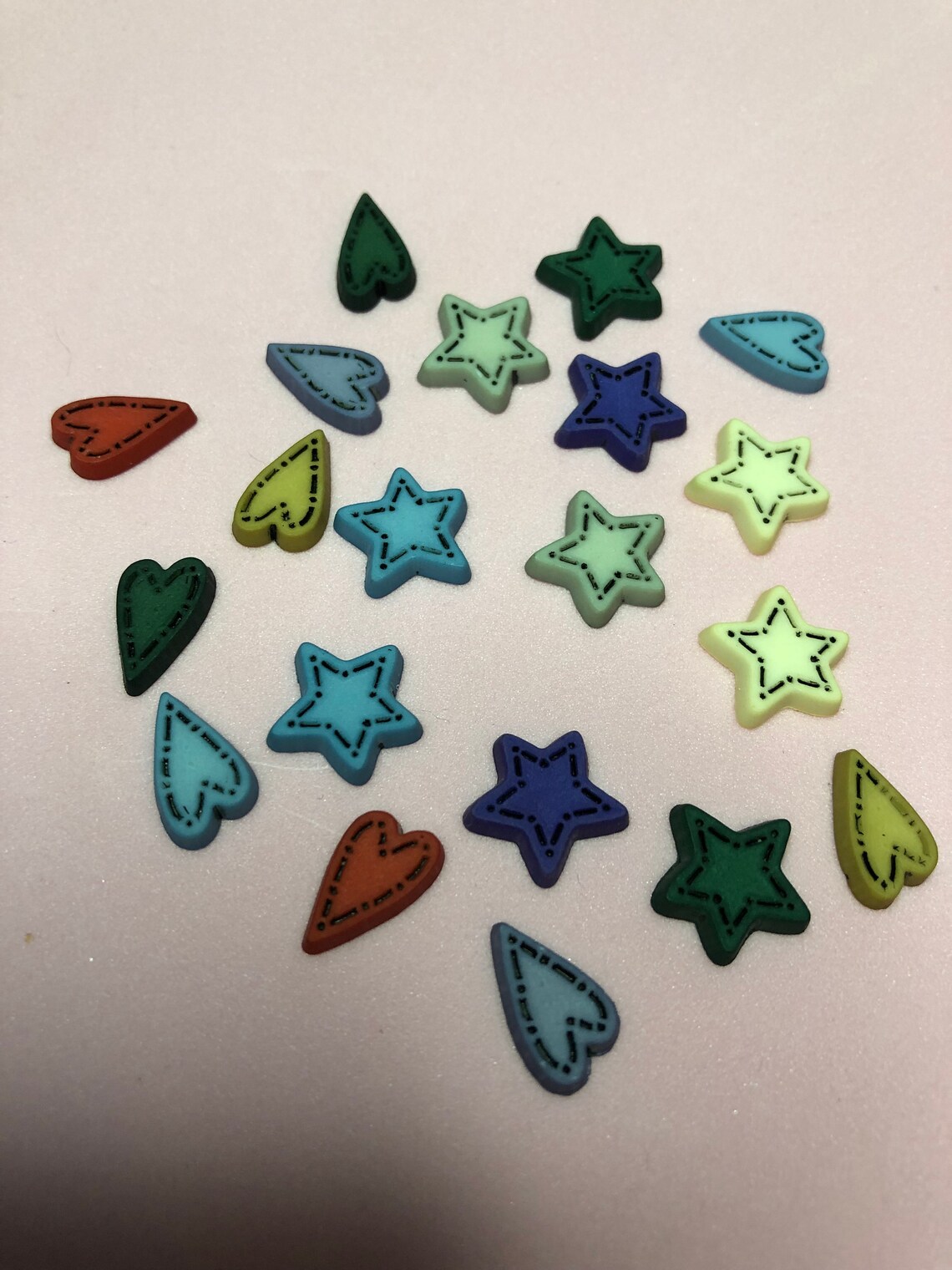 Mini Plastic Stars - Etsy