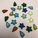 Mini Plastic Stars - Etsy