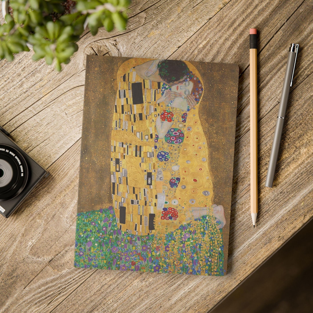 Gustav Klimt the Kiss Journal | Softcover Art Notebook | Romantic Fine ...