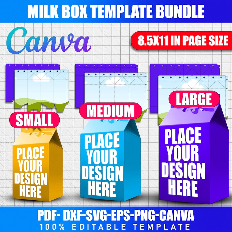Milk Box - Etsy