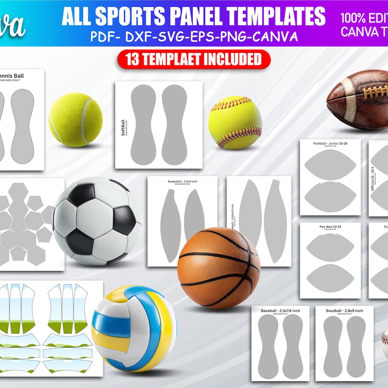 Sports Poster Templates - Etsy