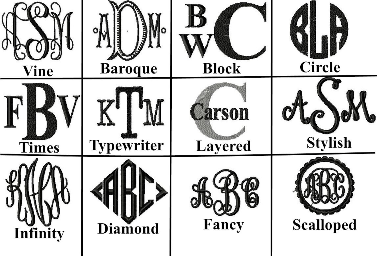 Monogrammed Burp Cloth Set Set of 3 Monogrammed Burp Cloths - Etsy